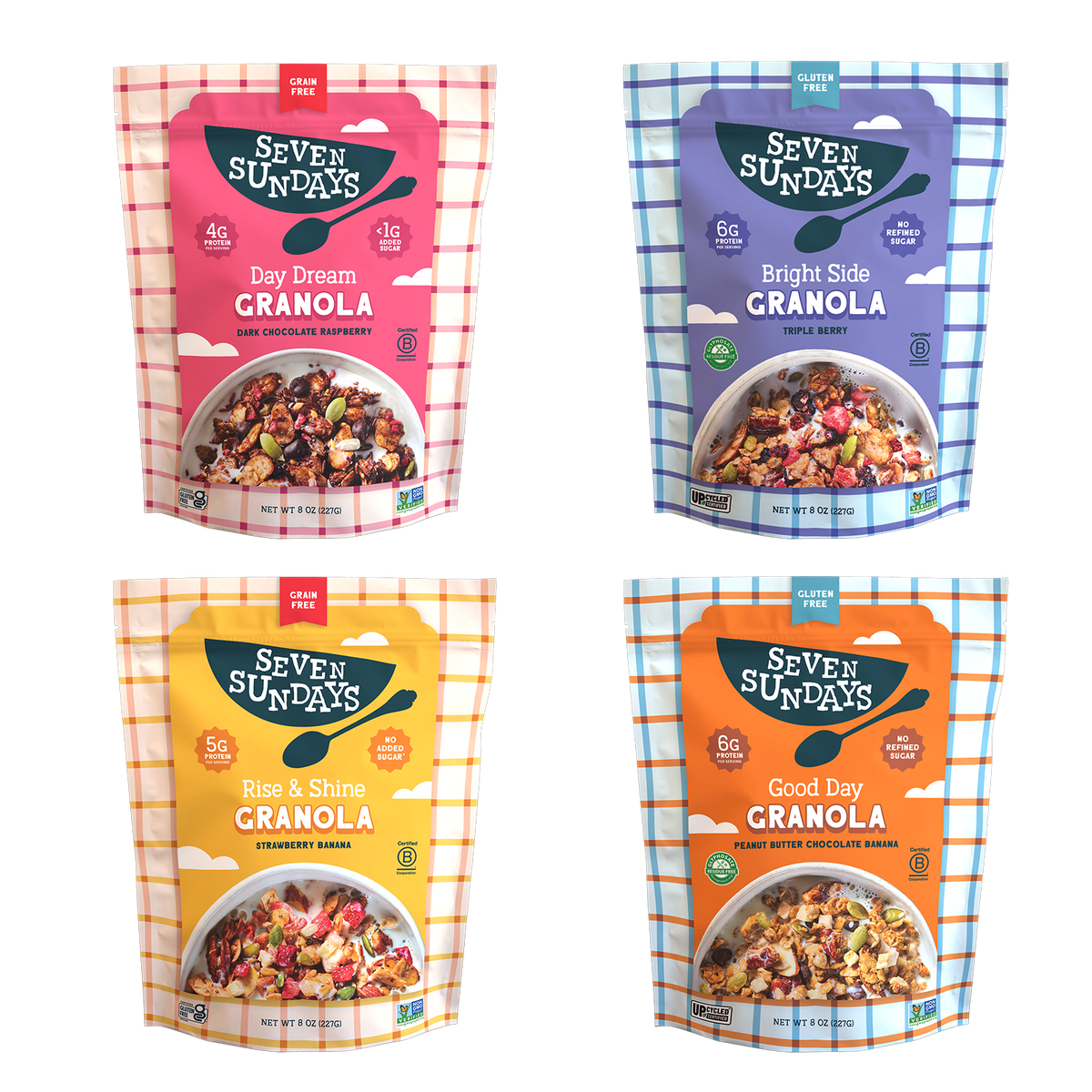 NEW Granola Variety Pack – Seven Sundays