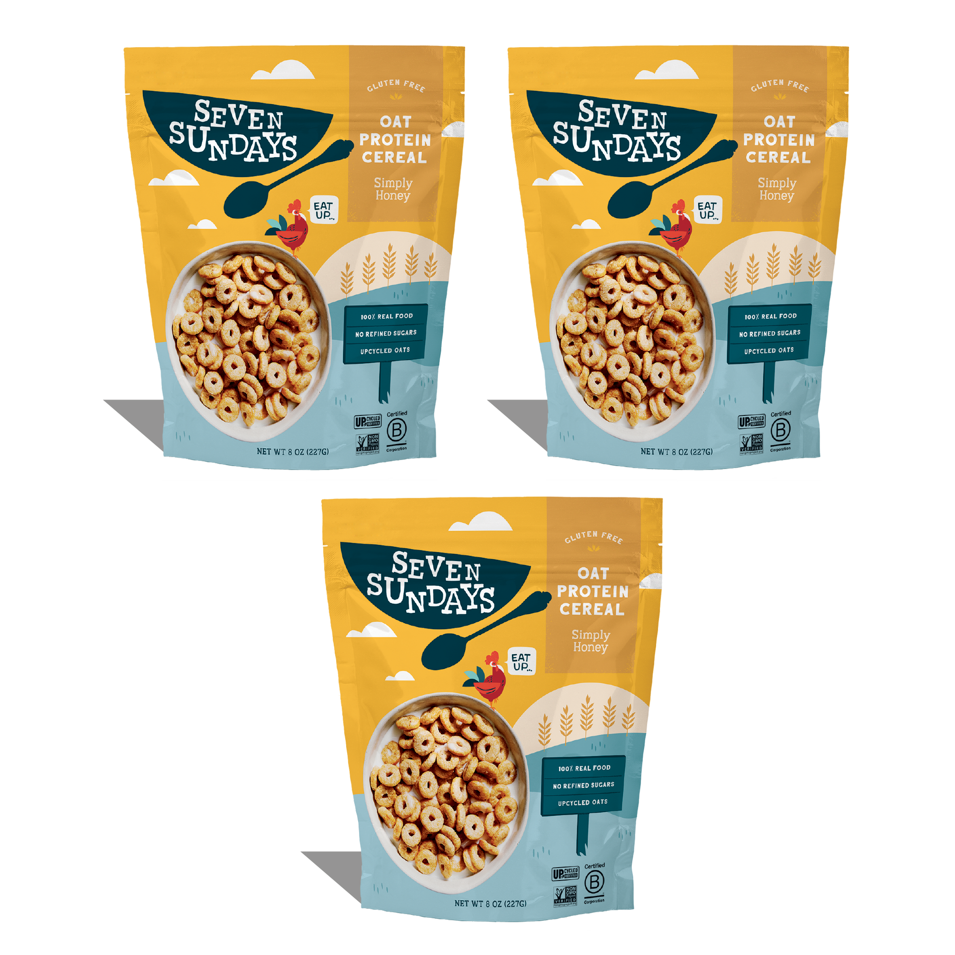 Simply Honey Oat Protein Cereal – Seven Sundays